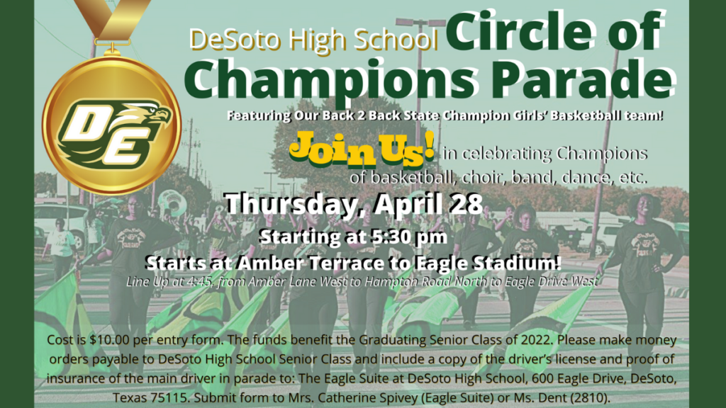 DHS Circle of Champions Parade - I Messenger