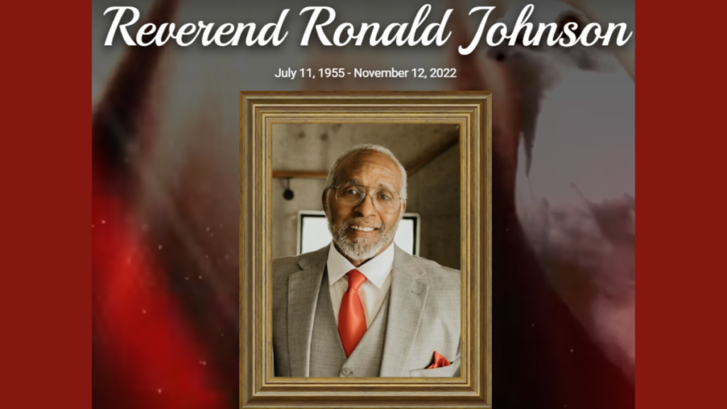 Reverend Ronald Johnson - I Messenger