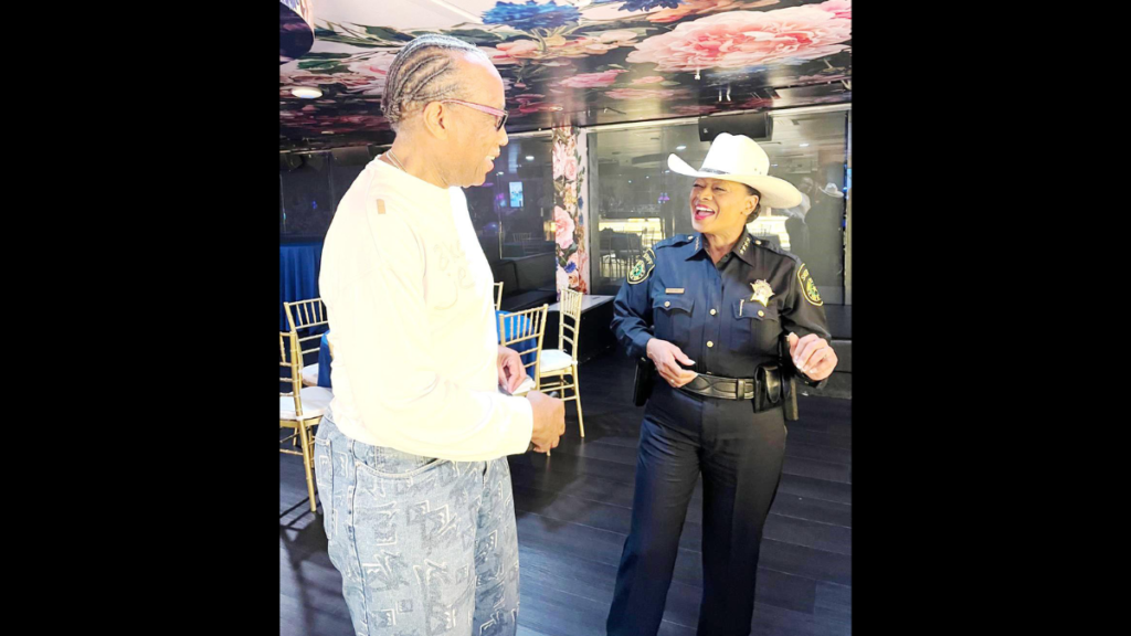 THE WINNER IS… SHERIFF MARIAN BROWN - I Messenger