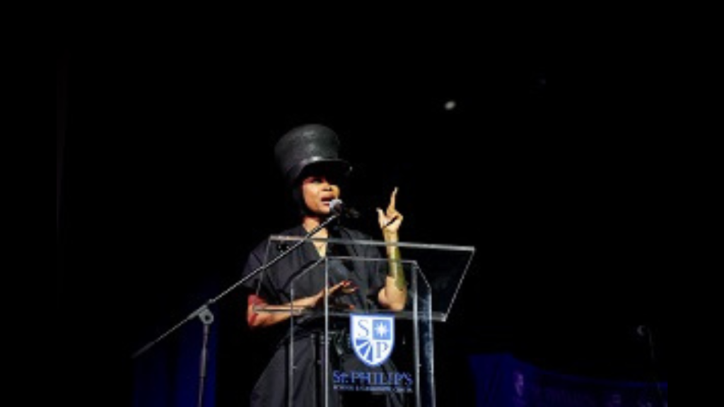 Erykah Badu Returns Home to Celebrate Grand Opening of Moody Performing ...